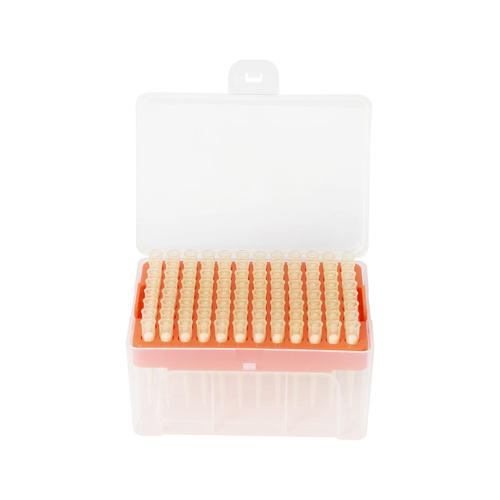 200 µl Sterile Yellow Pipette Tips | Racked 96 Pieces